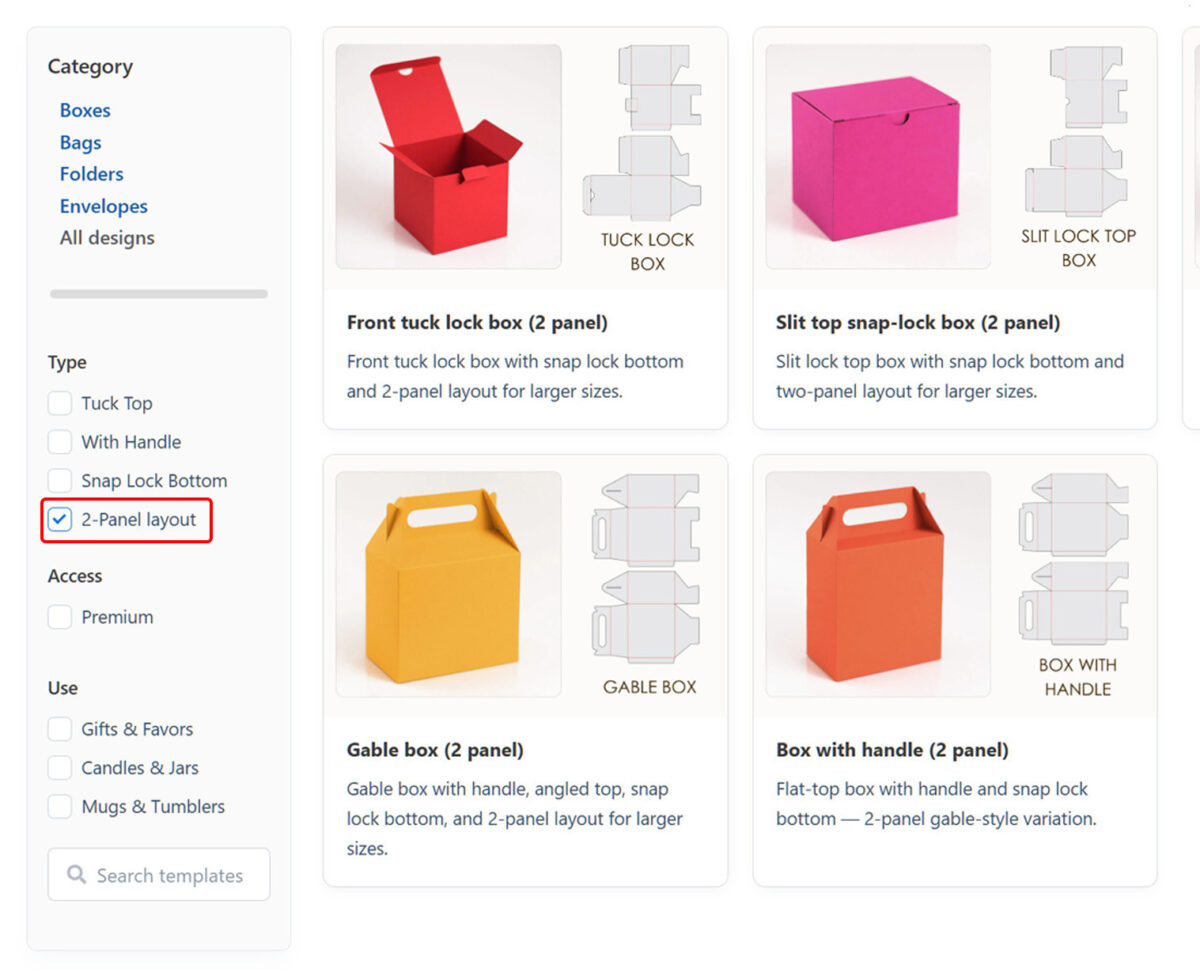 How to Make Bigger Boxes – Adjust Template Size | SVG DXF PDF PNG ...