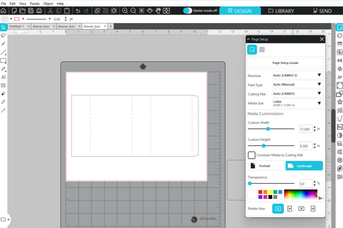 How to Upload DXF Templates in Silhouette Studio (Basic Edition ...