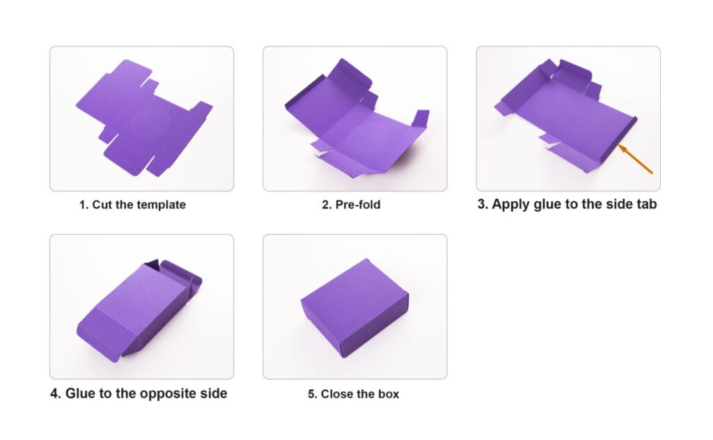 Tuck End Box Template – Custom Size Generator | SVG DXF PDF PNG ...